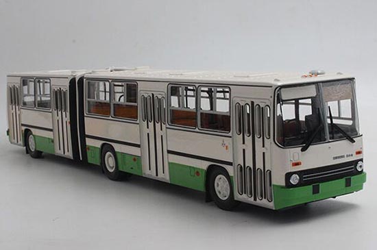 Yellow / White 1:43 Scale Die-Cast Ikarus 280 Articulated Bus [NB1T170 ...