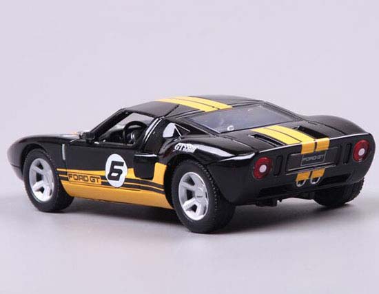 Black-Yellow 1:24 Scale MotorMax Diecast Ford GT Concept Model [NB1T607 ...