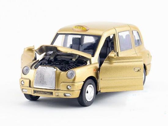 1:32 Scale Kids Golden Pull-back Function Taxi Toy [TT3T003 ...
