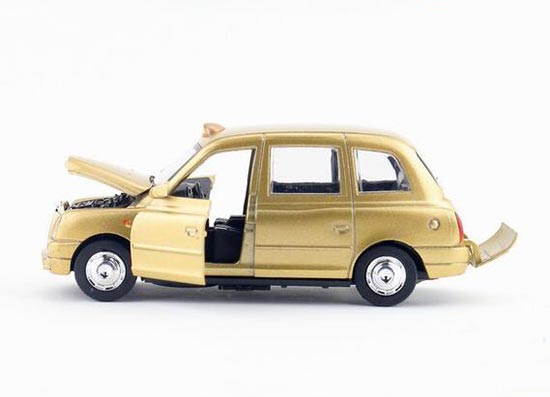 1:32 Scale Kids Golden Pull-back Function Taxi Toy [TT3T003 ...
