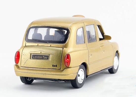 1:32 Scale Kids Golden Pull-back Function Taxi Toy [TT3T003 ...