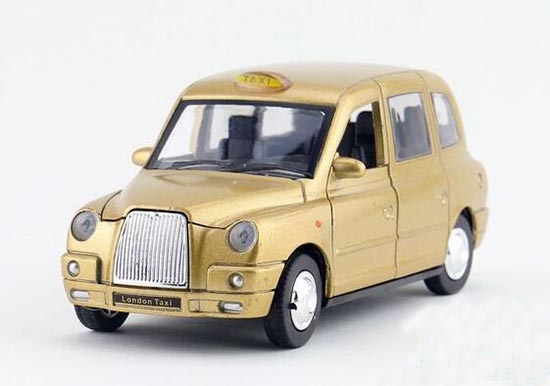 1:32 Scale Kids Golden Pull-back Function Taxi Toy [TT3T003 ...